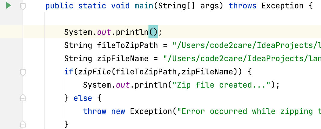  Solution IDEA IntelliJ System out println Function Shortcut sysout 